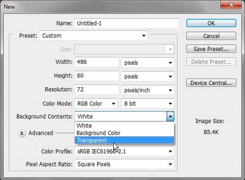 如何在 Photoshop CS5 中制作透明背景 - 极客世界